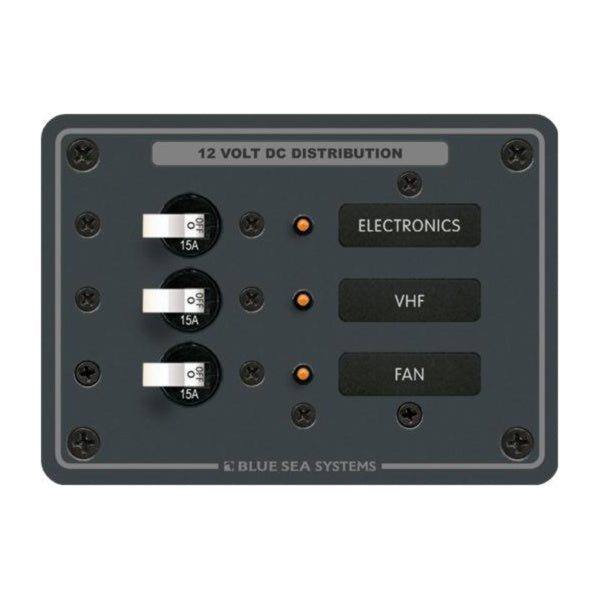 Marine Distribution Panels: AC/DC Breaker Panels
