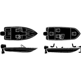 Boat Cover, Fish & Ski, 16' - 18', 97311 by SeaChoice