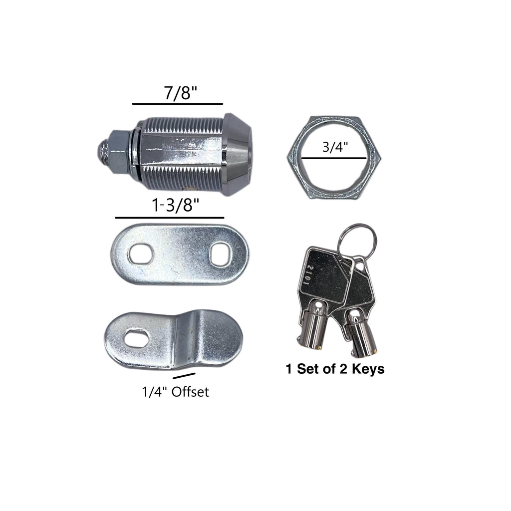 Shop for RV Desginer Ace Compartment Lock 7/8" - 4 pack L327 in Hatch ...