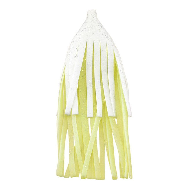 Gibbs Delta Giant Skirt Jig 2pk - White / Glow, 50501