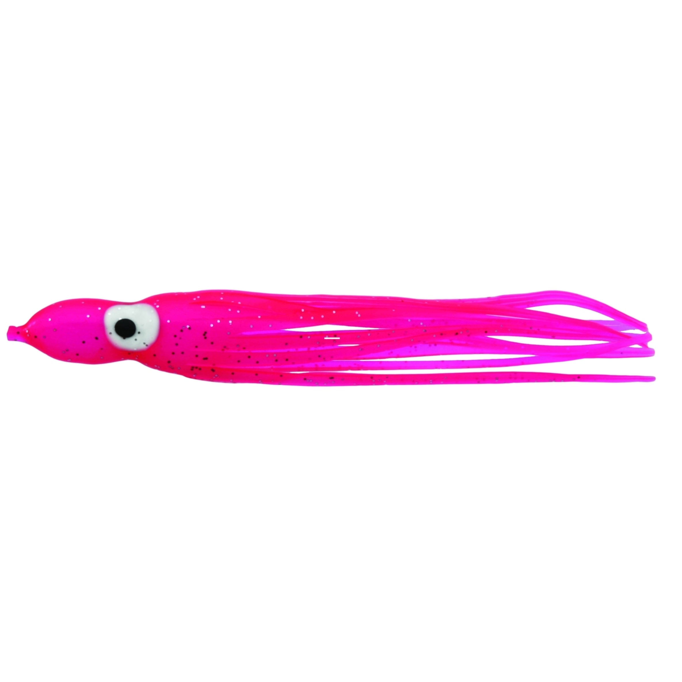 Gibbs Delta 4-1/2" Squid 5pk - Hot Pink, 6826 by Delta Tackle