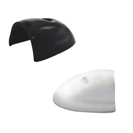 End Cap for Radial 30 Rub Rail, PVC, Black T130-500-010-B