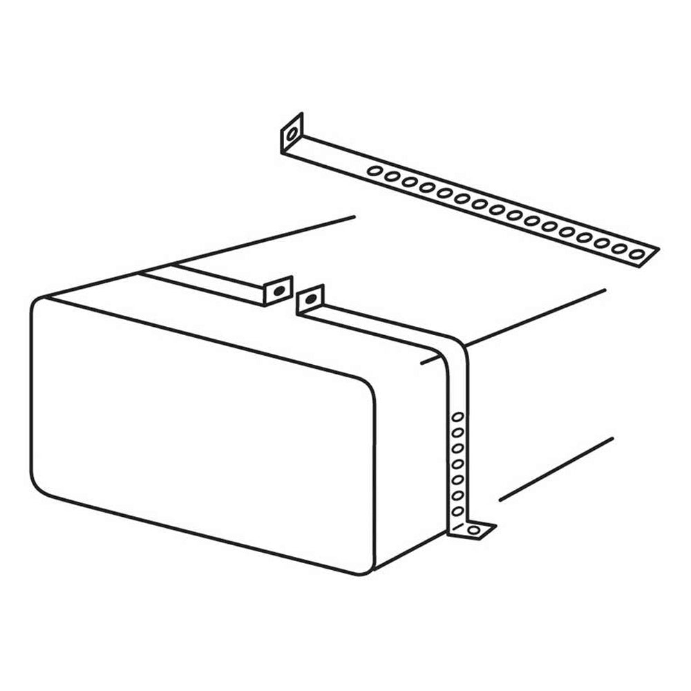 Moeller Fuel Tank Cradle Hold Down Kit, 300110
