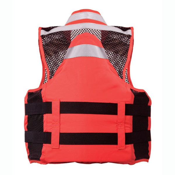 Commercial Work Vests: Type V Vinyl PFDs