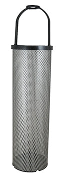 Groco BS-12 Stainless Steel Strainer Basket - 3.1" x 11.9"