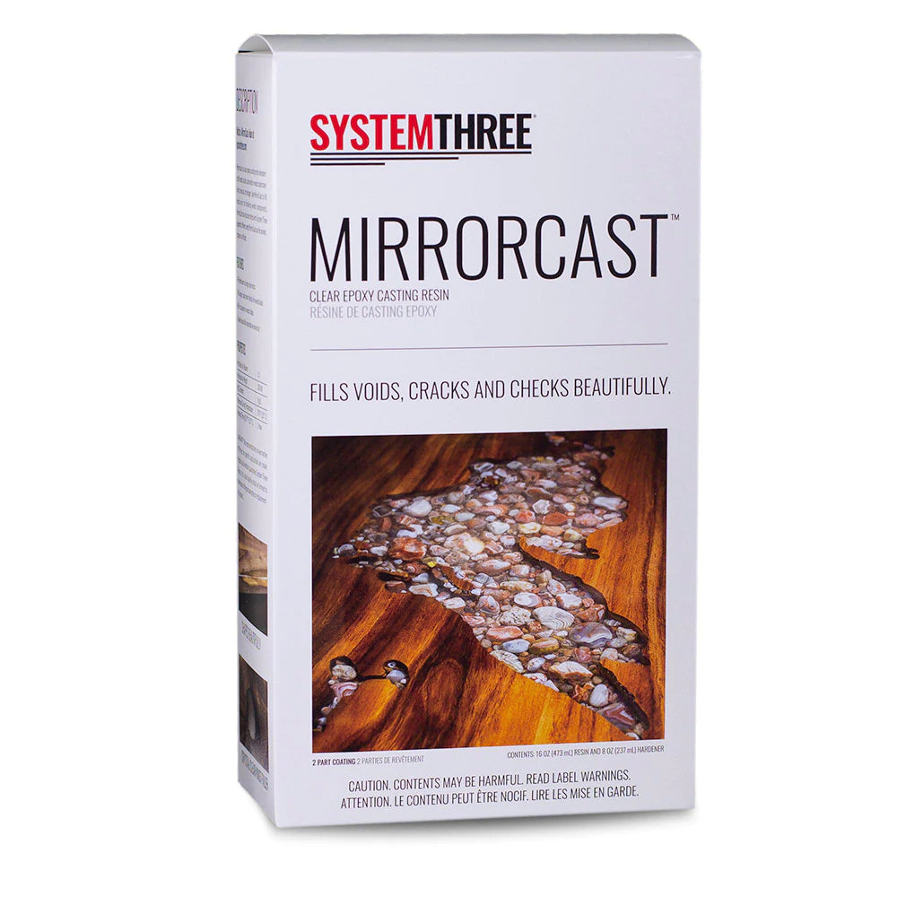 System Three Resins MirrorCast Clear Epoxy Resin Kit, 1.5 PT