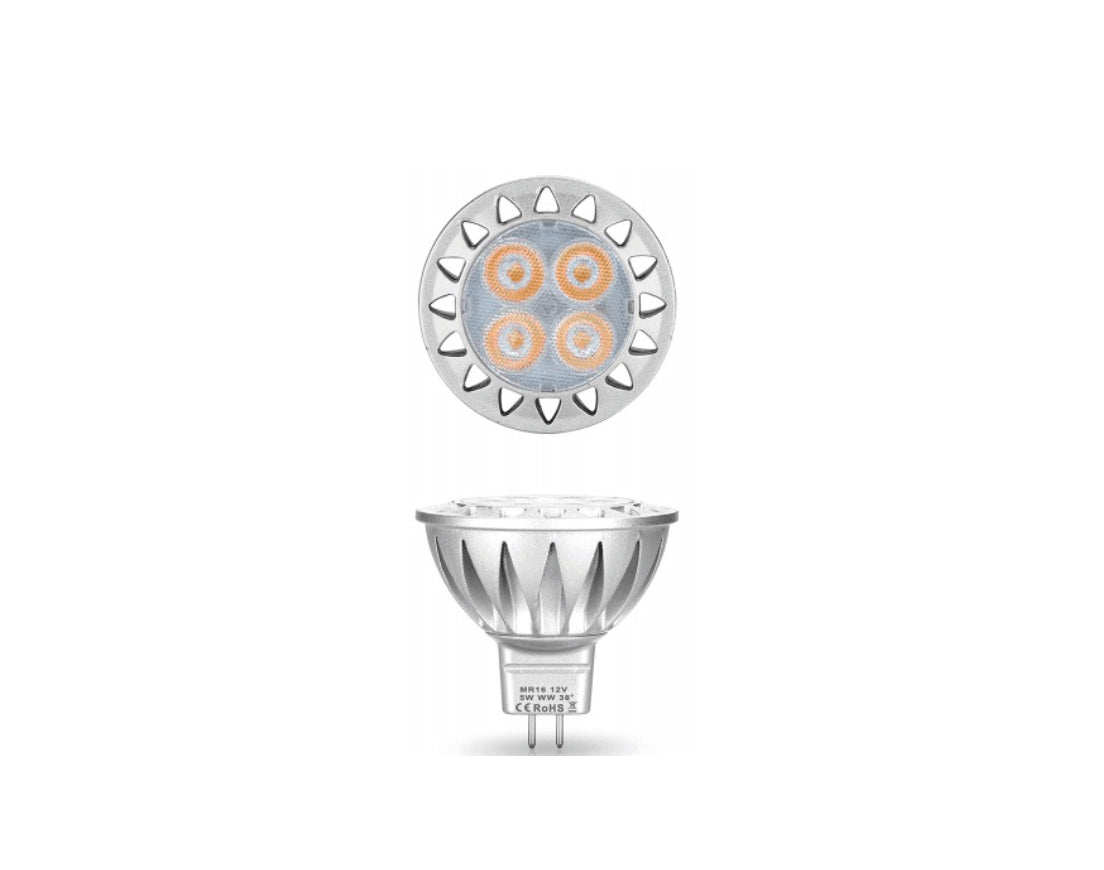 Dr. LED MR16 3X 12V Cockpit / Map-Reading Light, 450 Lumens