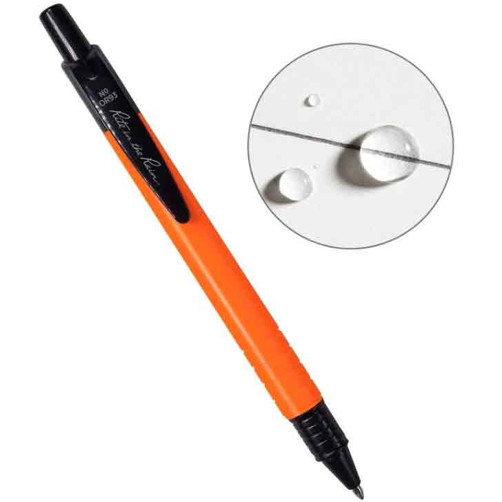 Shop for Rite in the Rain OR93 All-Weather Durable Orange Pen Black Ink