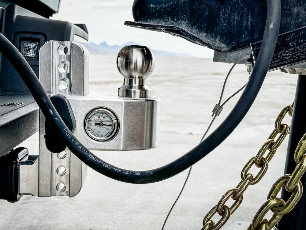 Weigh Safe 6" Aluminum Drop Hitch 3" Shaft WS6-3-KA