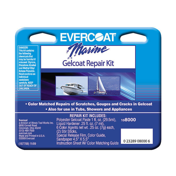 Evercoat, Gelcoat Repair Kit, 108000