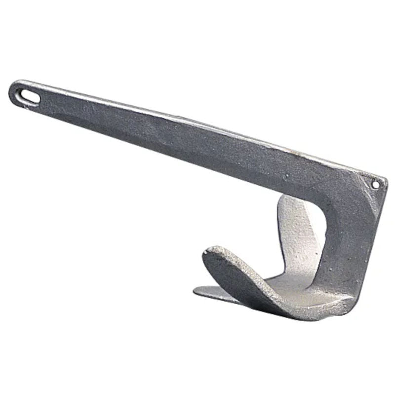Sea-Hook Galvanized Claw Anchor, 16 lb (7.5Kg)